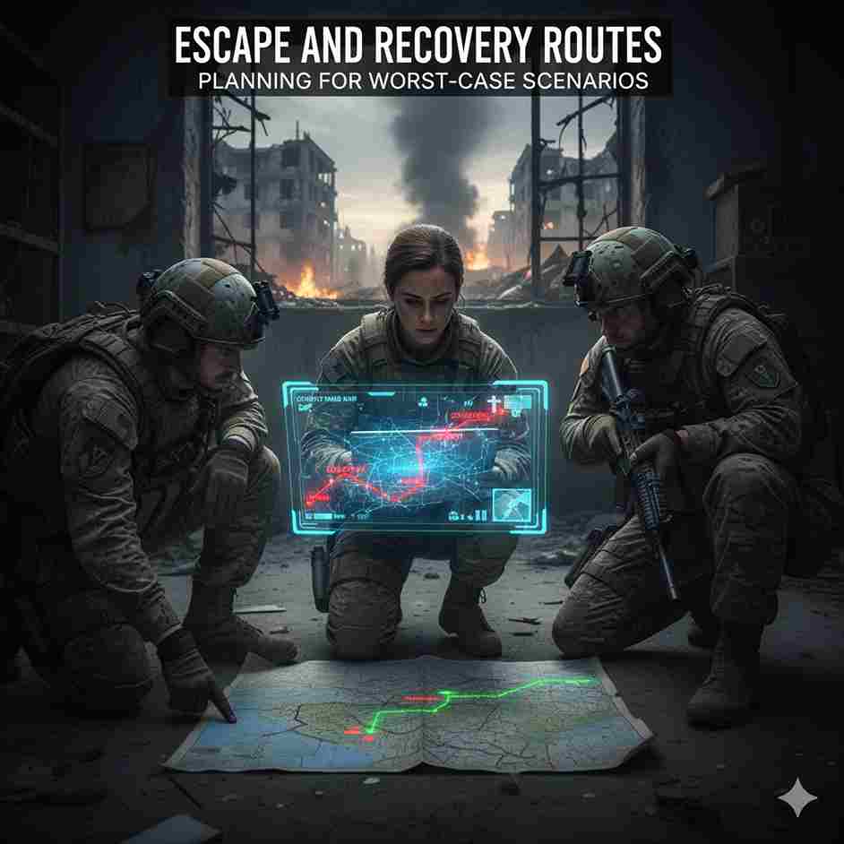 Escape and Recovery Routes: Planning for Worst-Case Scenarios ...